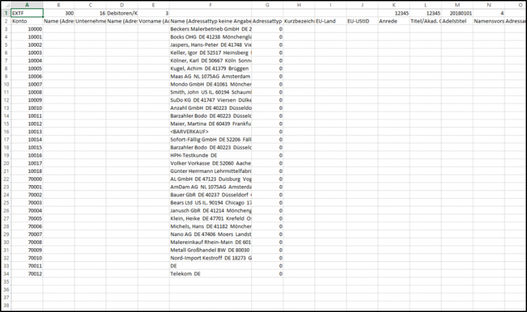 Datev Daten aus Sage 50 exportieren - Anleitung zum Datev Export